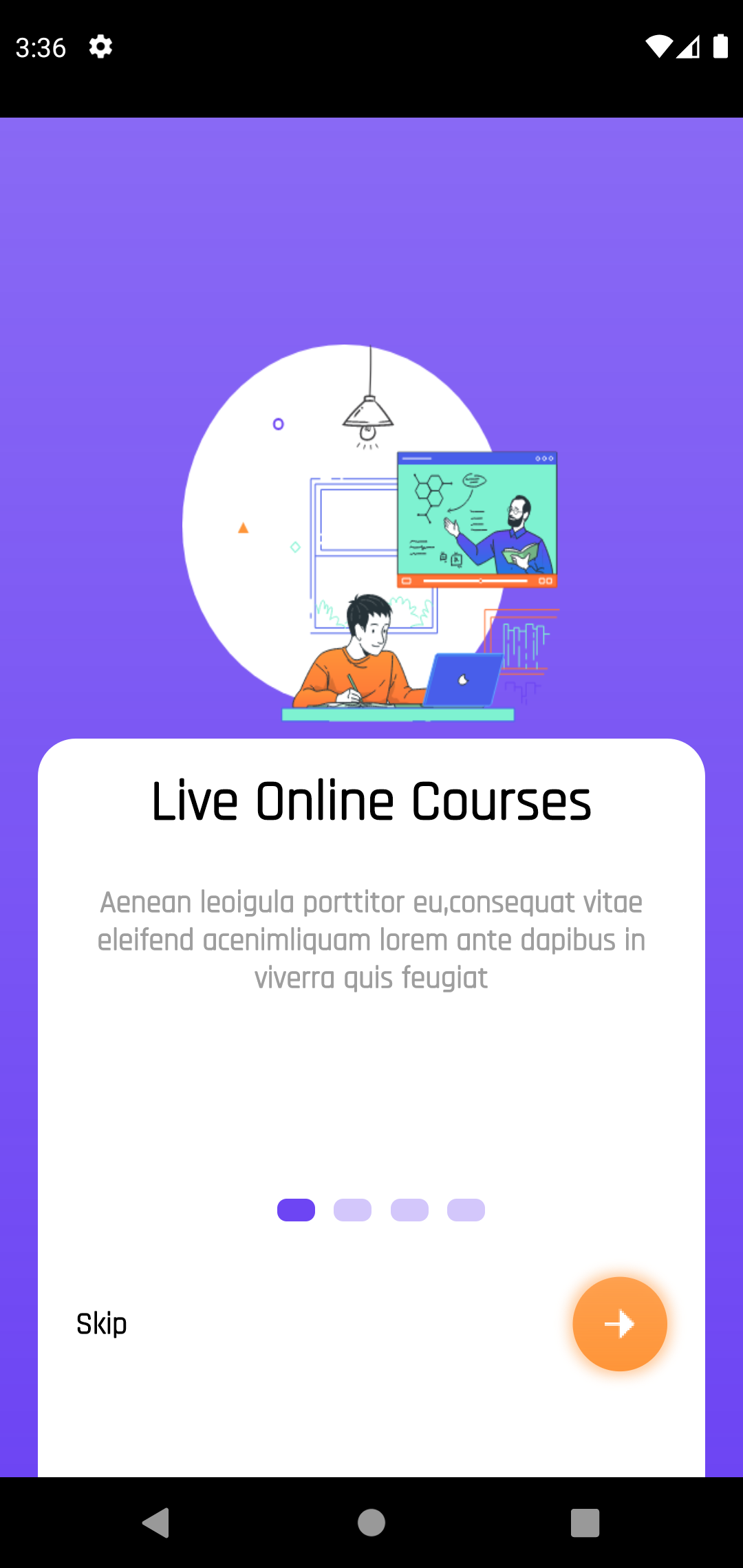 Elearn - Online Learning Platform App UI Kit in Flutter by ViserLab